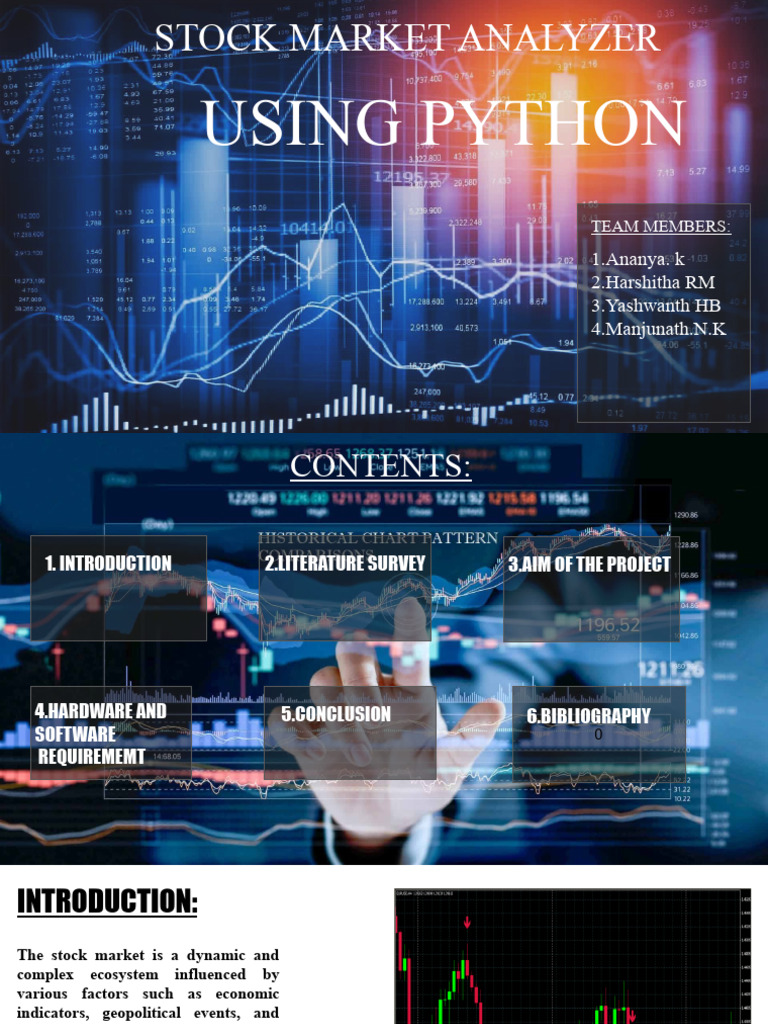 STOCK MARKET ANALYZER Untitled Presentation | Download Free PDF | Analysis | Data