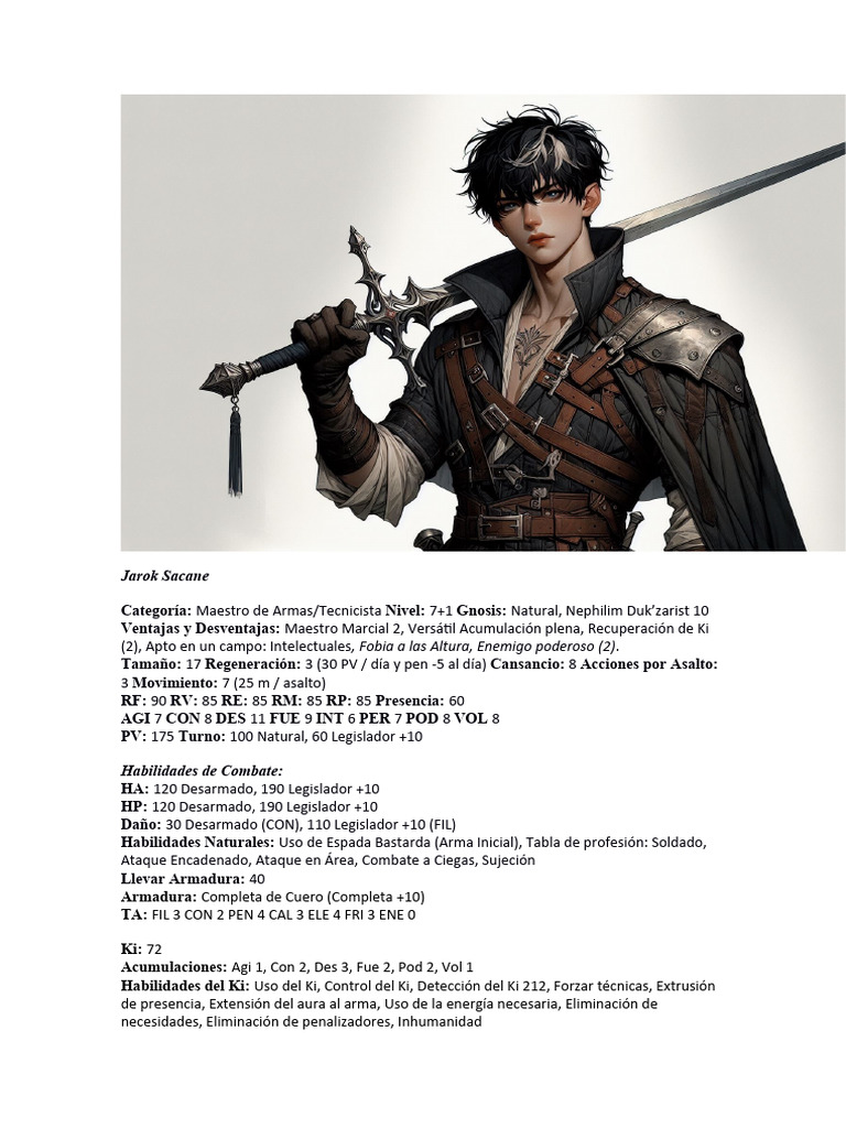 Jarok | PDF | Espada | Amor