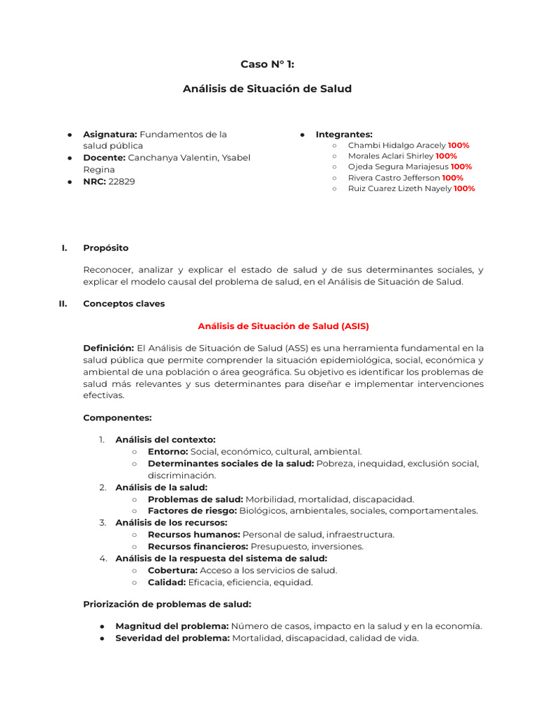 Caso N° 1 - FUNDAMENTOS | PDF | Virus | Medicina CLINICA