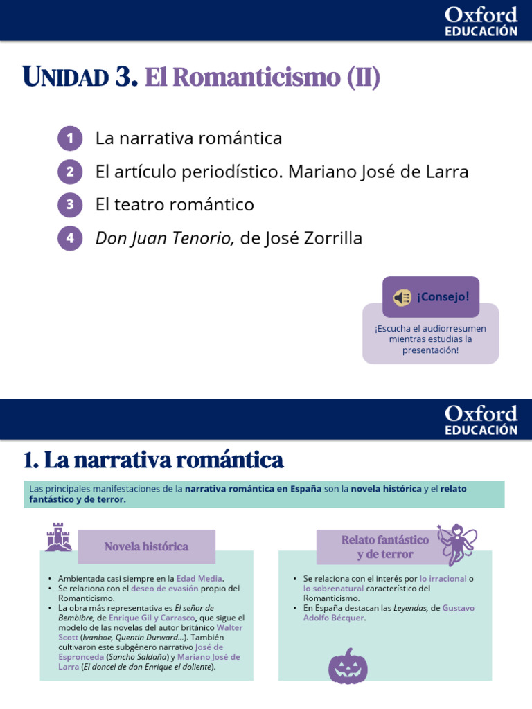 U3 Presentacion Romanticismo (Ii) - 2 | PDF | Don Juan | Ficción histórica
