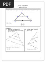 Euclidean Geometry Proofs Gr 11 Theorems and Summary (1) | PDF