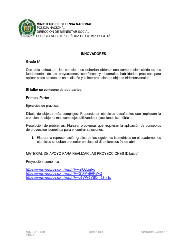 Taller Semana 1 Octavo | PDF