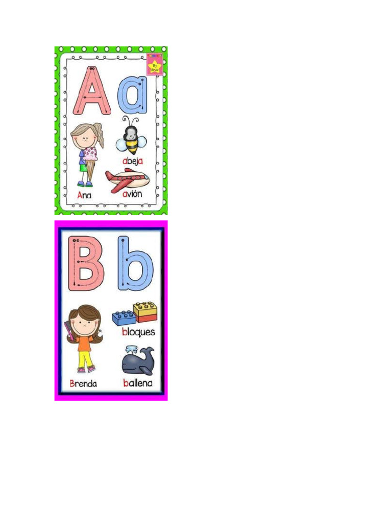 Abecedario 2 Formatos | PDF