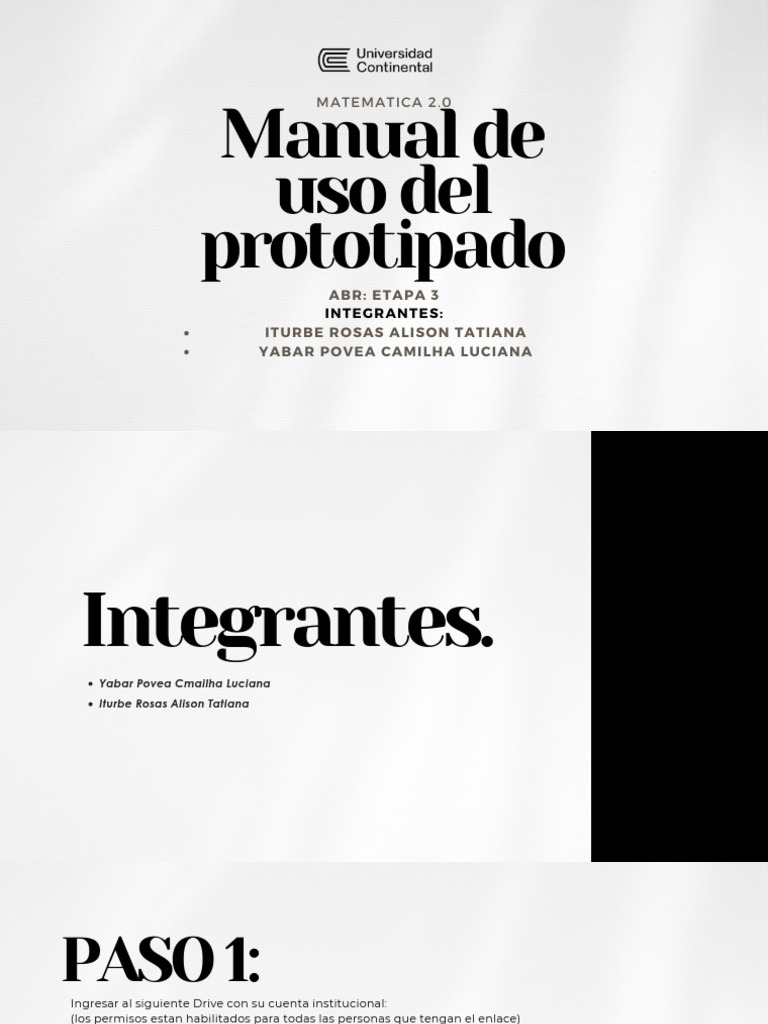 Etapa 3 Abr Manual de Uso Del Prototipo | PDF | Informática | Ciencias de la Computación