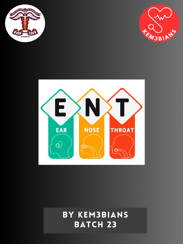 ENT GUIDE KEM3b | Download Free PDF | Human Nose | Ear