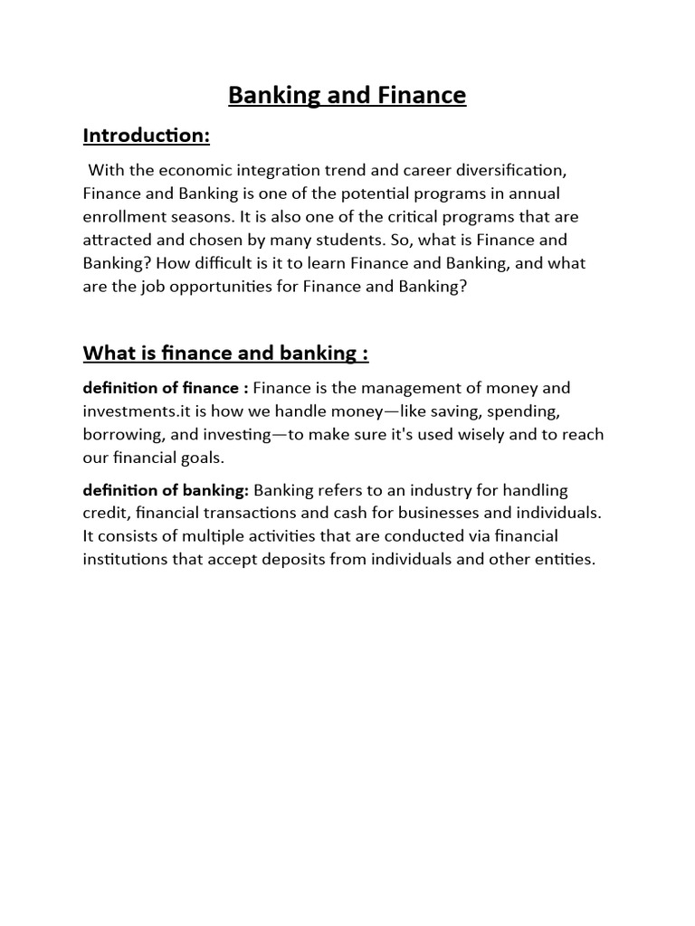 Banking and Finance | PDF | Certificate Of Deposit | Online Banking