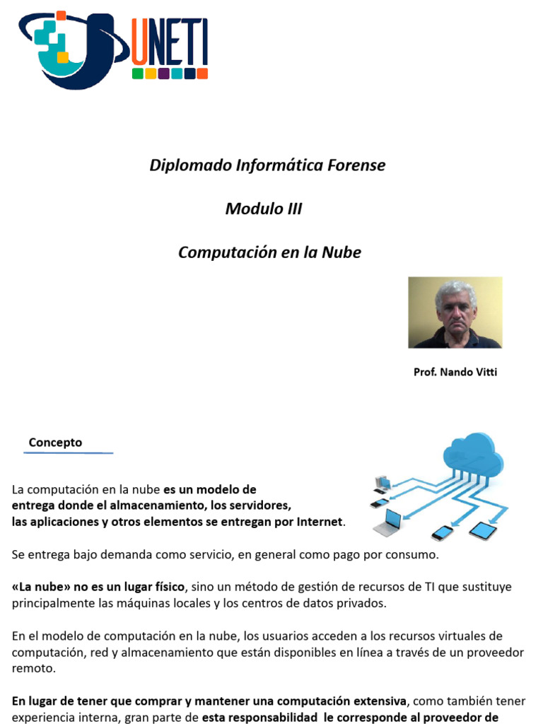 Computación en La Nube | Descargar gratis PDF | Computación en la nube | Software como servicio