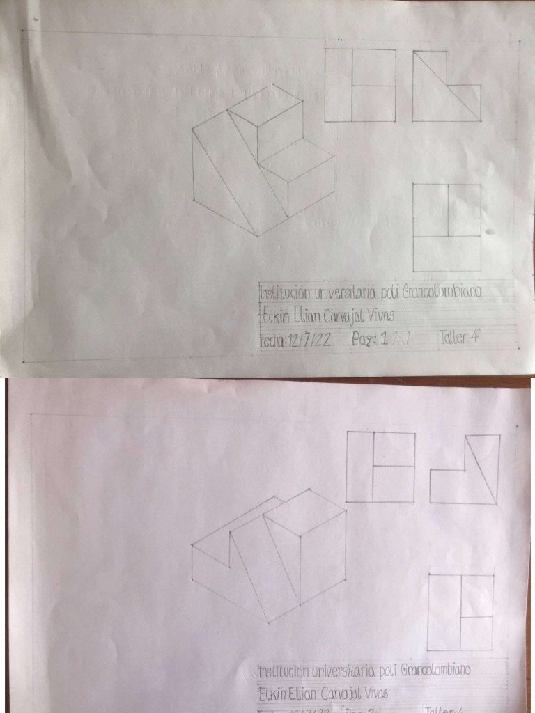 Segunda Entrega-Dibujo Tecnico | PDF