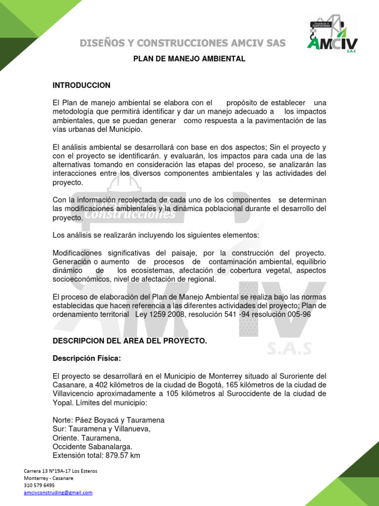 8. PMA | PDF | Residuos | Agua