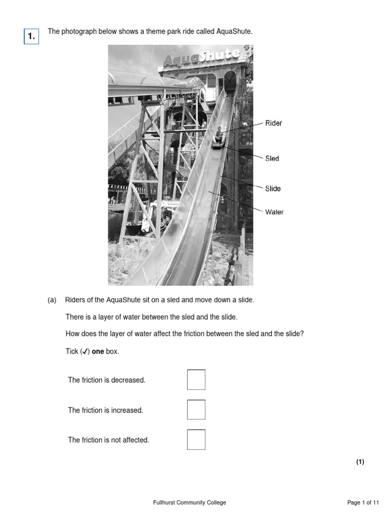 4.1.1. Energy Changes in A System Qs 1-3 | PDF | Potential Energy ...
