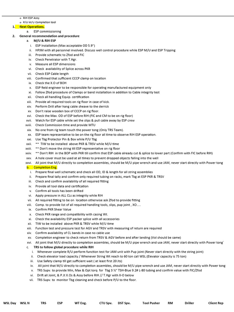 Daily Instructions | PDF | Manufactured Goods