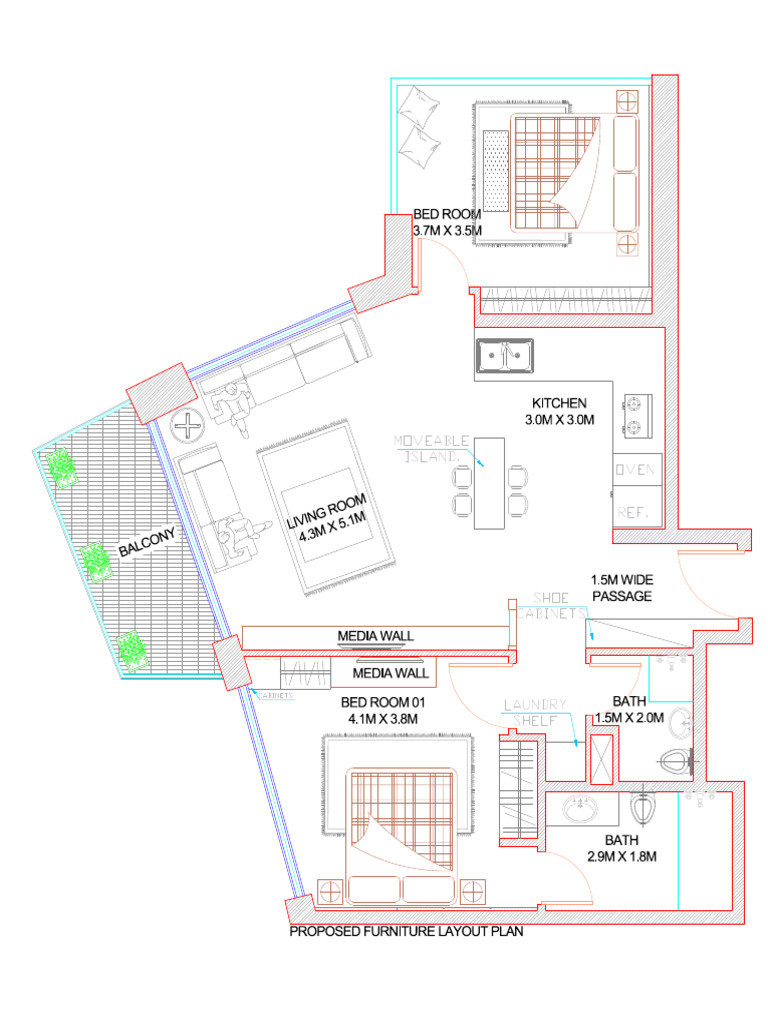 Marina 3 Floor Plan Layout | PDF