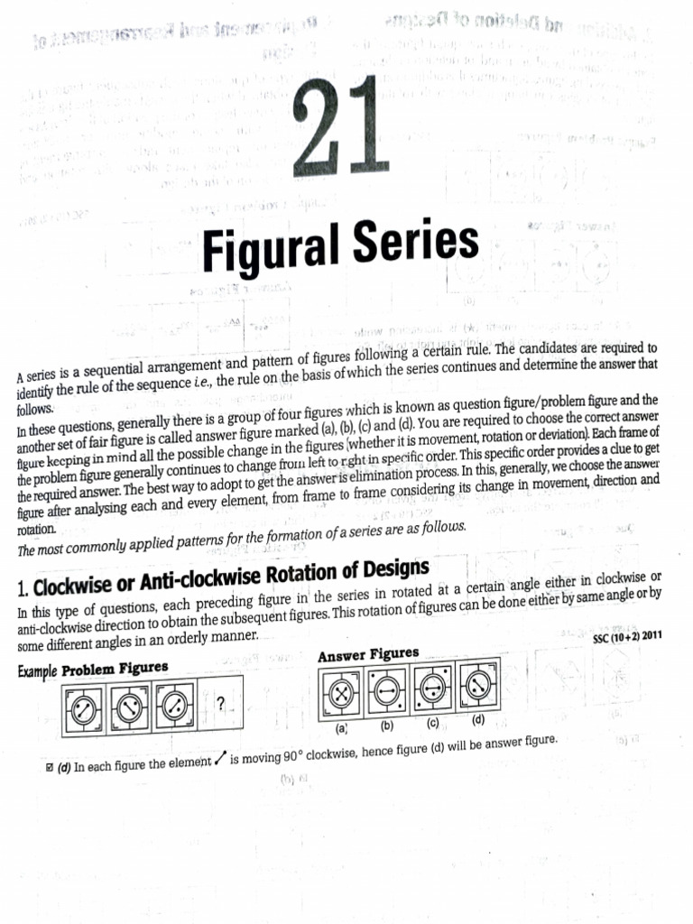 Figural Series Problem Solving Guide | PDF | Space | Navigation