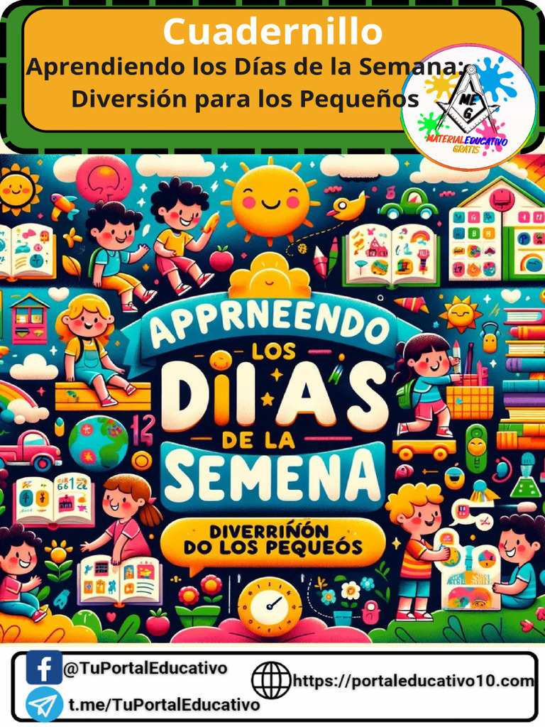 Aprendiendo los Días de la Semana portaleducativo10 | PDF