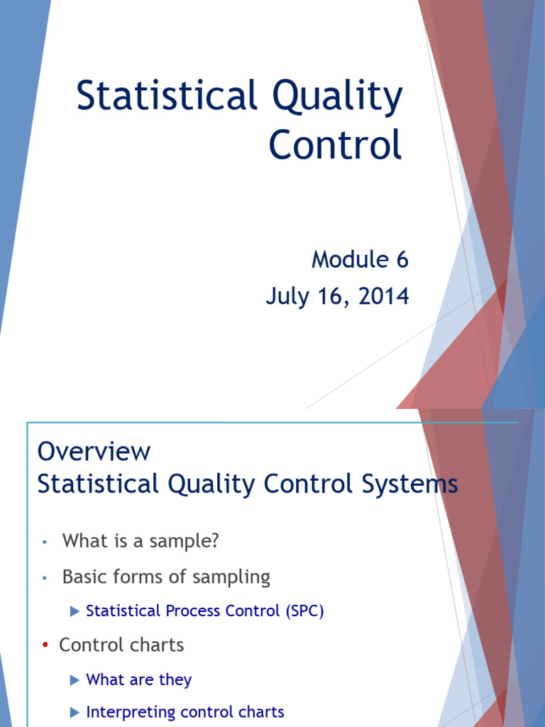 SPC 7 | PDF | Standard Deviation | Sampling (Statistics)