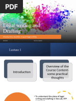 Legal Drafting Notes 2022 | PDF | Law