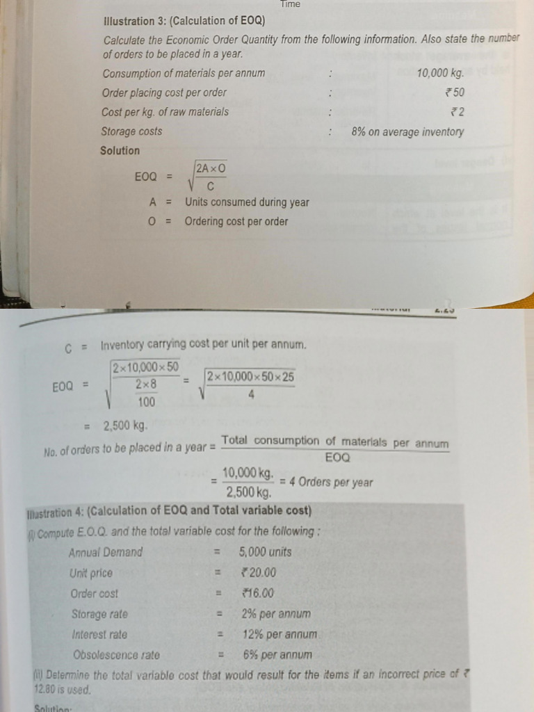 Material Costing Practice Examples | PDF | Marketing | Business