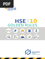Total Golden Rules | PDF | Personal Protective Equipment | Safety