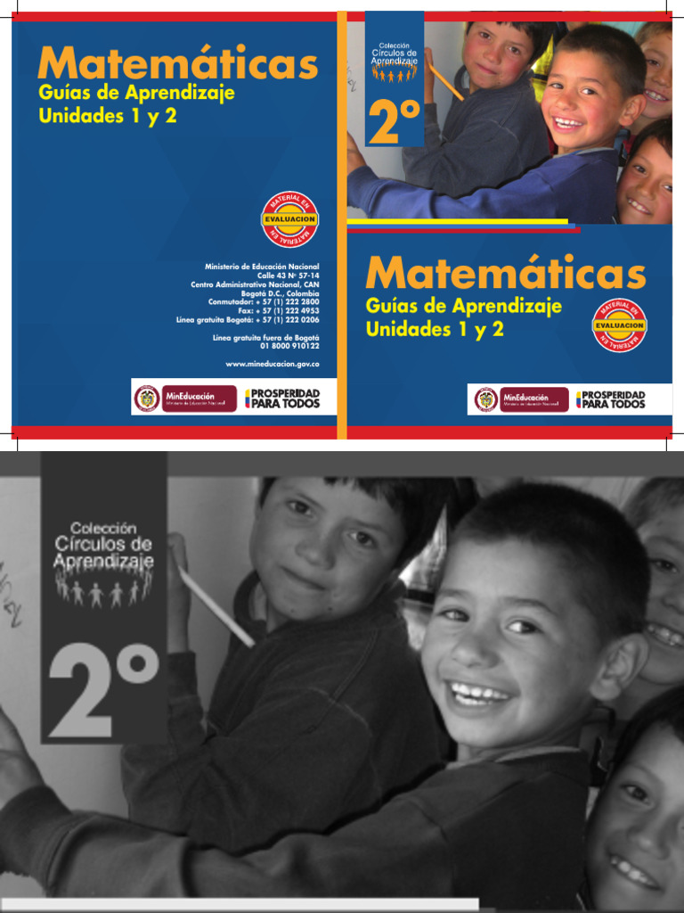 Segundo Matematicas 1-2 | PDF | Notación Matemática | Notación