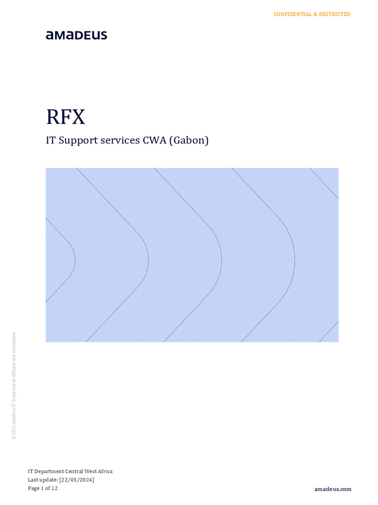 Y24 PUR RFP Coupa Standard IT Support CWA Gabon V3 | PDF | Internet ...
