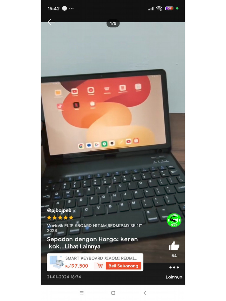 Notebook Atau Tablet | PDF