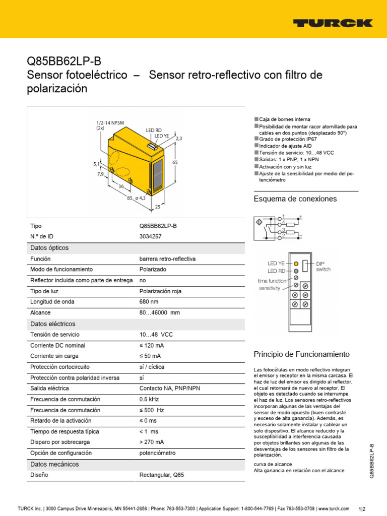Sensor Reflexivo | PDF | Diodo emisor de luz | Ingenieria Eléctrica