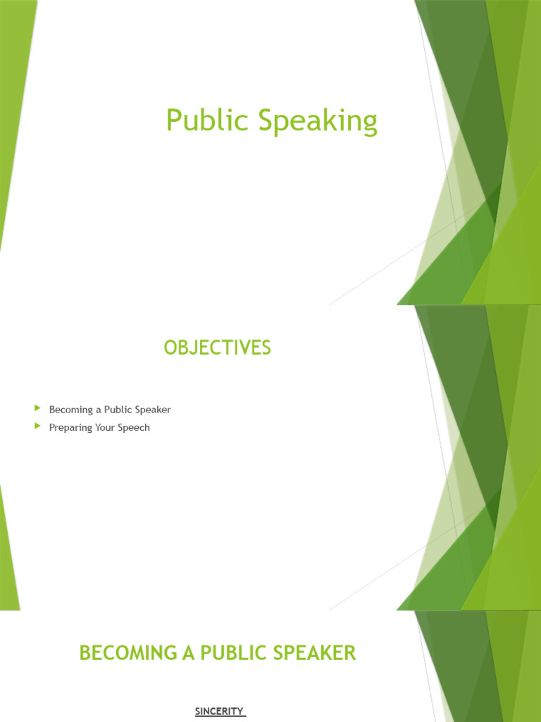 Introduction To Public Speaking 1 | PDF | Public Speaking | Credibility