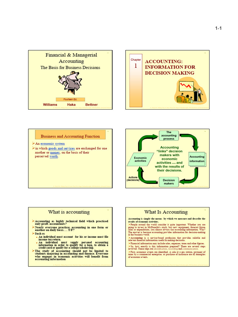 Cost Accounting Chapter 1 | Download Free PDF | Accounting | Certified Public Accountant