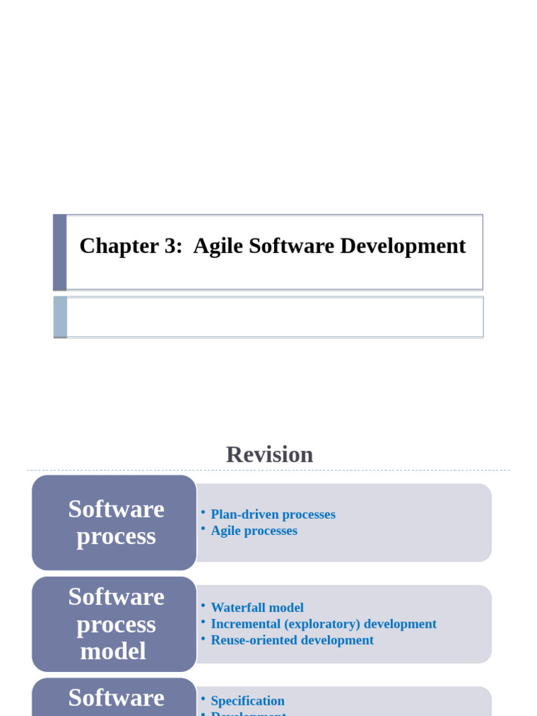 SWLec 4 | PDF | Agile Software Development | Scrum (Software Development)