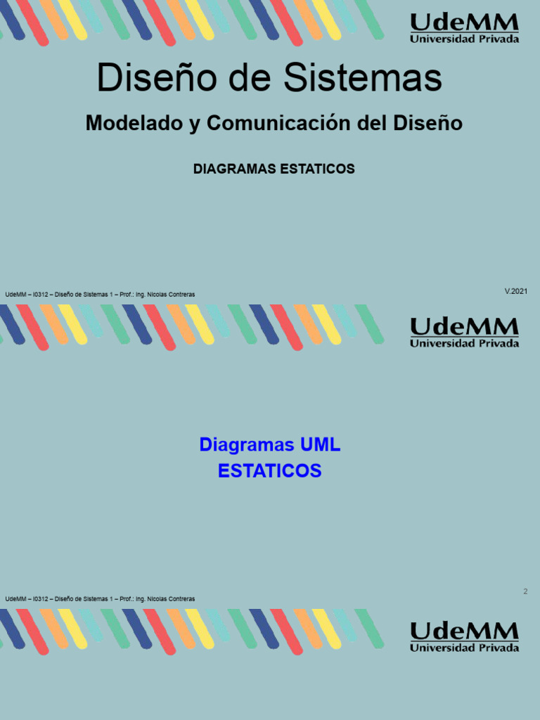 UDMM - Modelado y Comunicacion Del Diseño - UML - Diagramas Estaticos | PDF | Caso de uso ...
