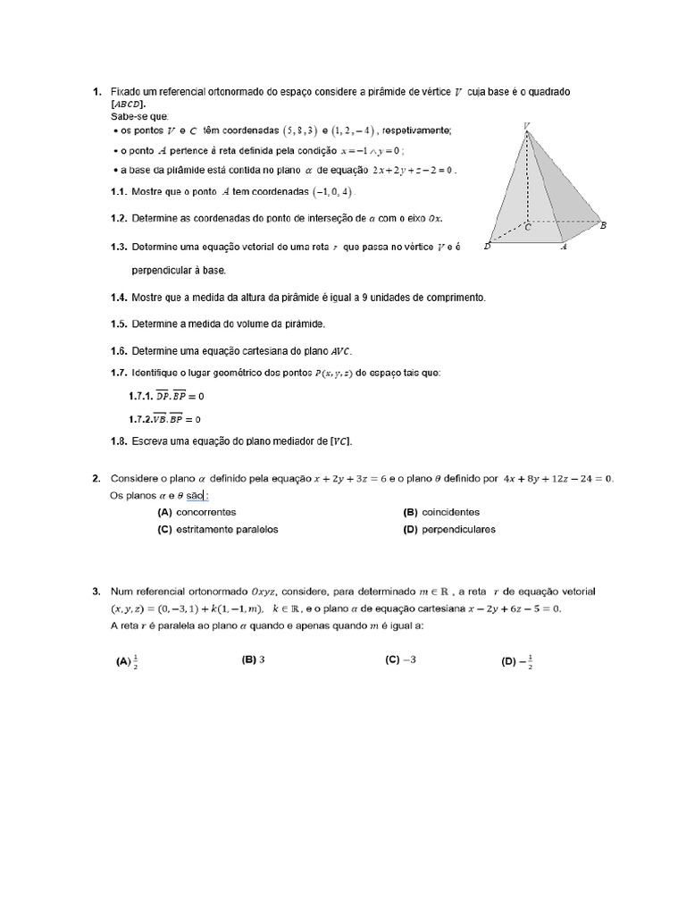 Exerc Q Faseado | PDF