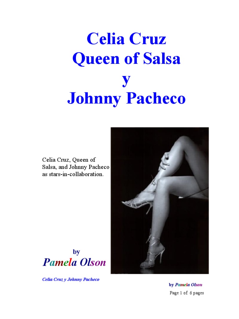 Celia Cruz Queen of Salsa y Johnny Pacheco | PDF | Dances | Performing Arts