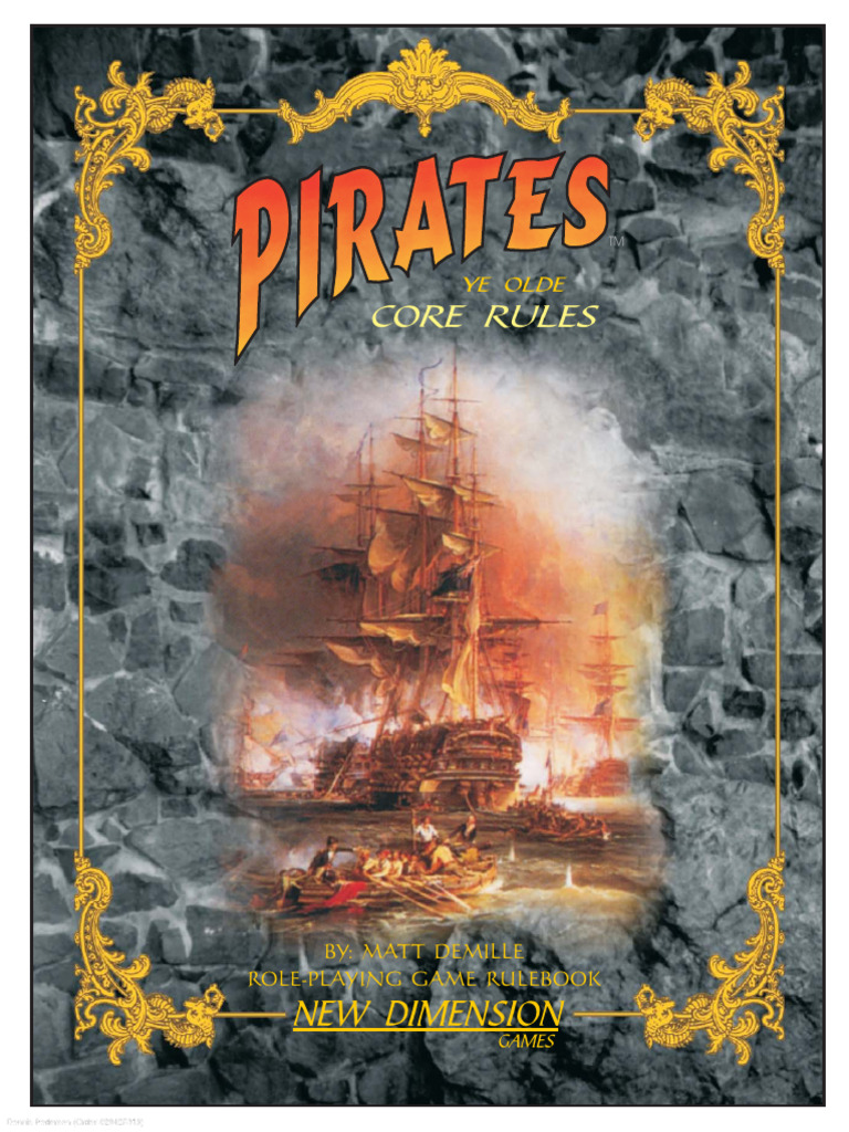 Pirates Ye Olde Core Rules | PDF | Navies | Piracy