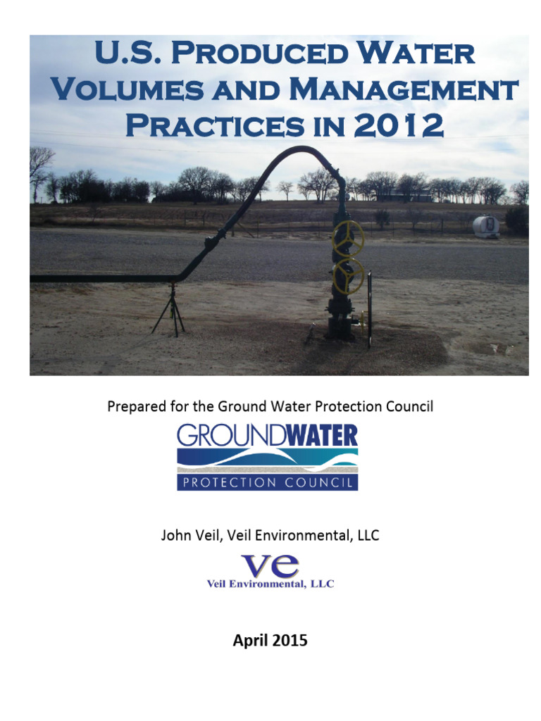Produced Water Report 2014-GWPC - 0 | PDF | Petroleum | Salinity
