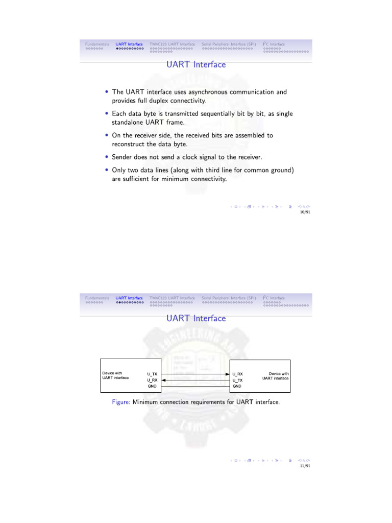 UART Interface | PDF