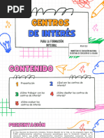 Que Es Un Centro de Interes | PDF