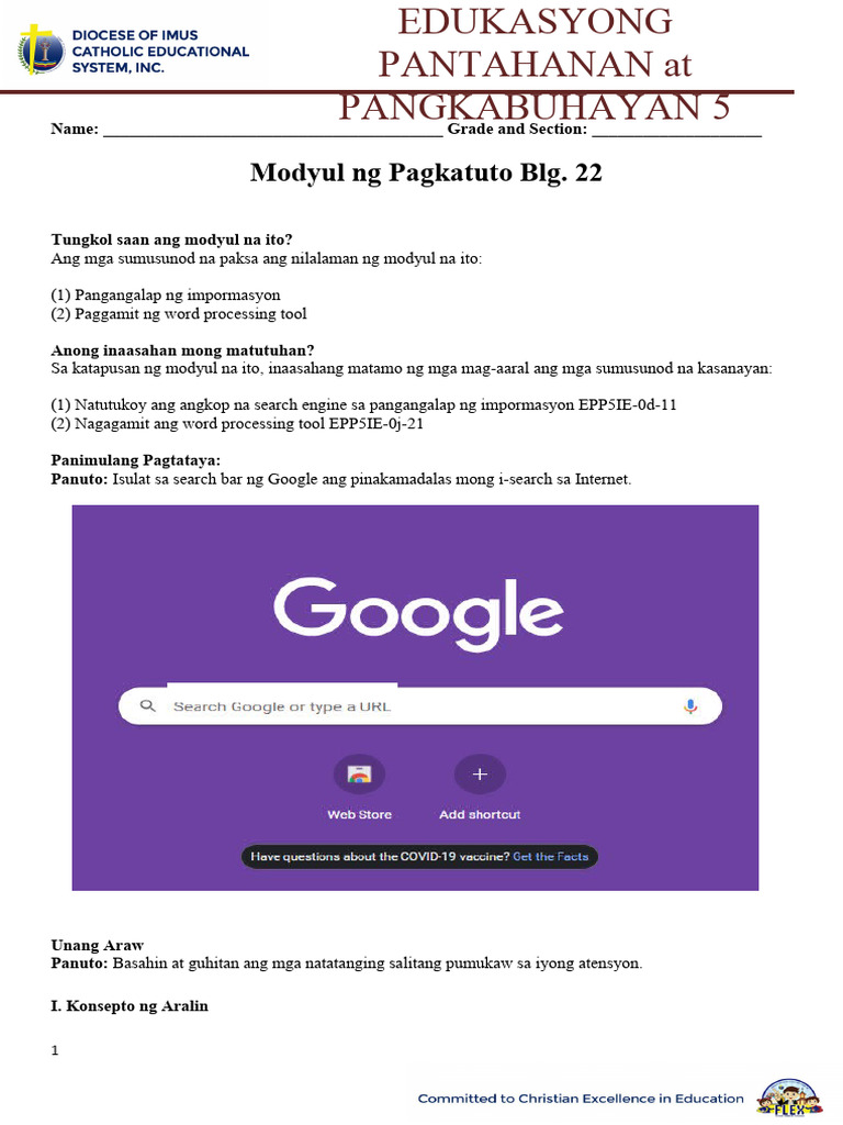 EPP5_MODULE22-FINAL | PDF