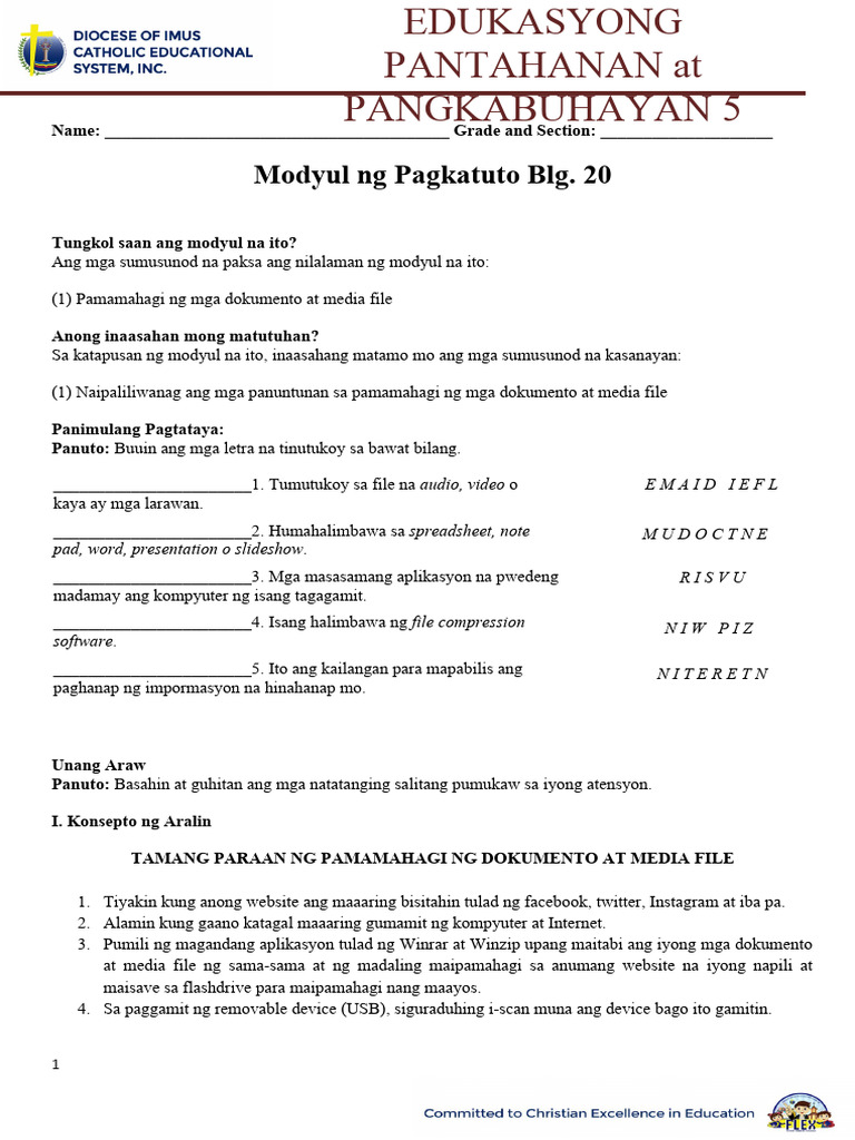 Epp5 Module20-Final | PDF