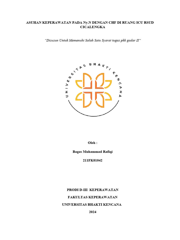 Asuhan Keperawatan CHF di ICU | PDF