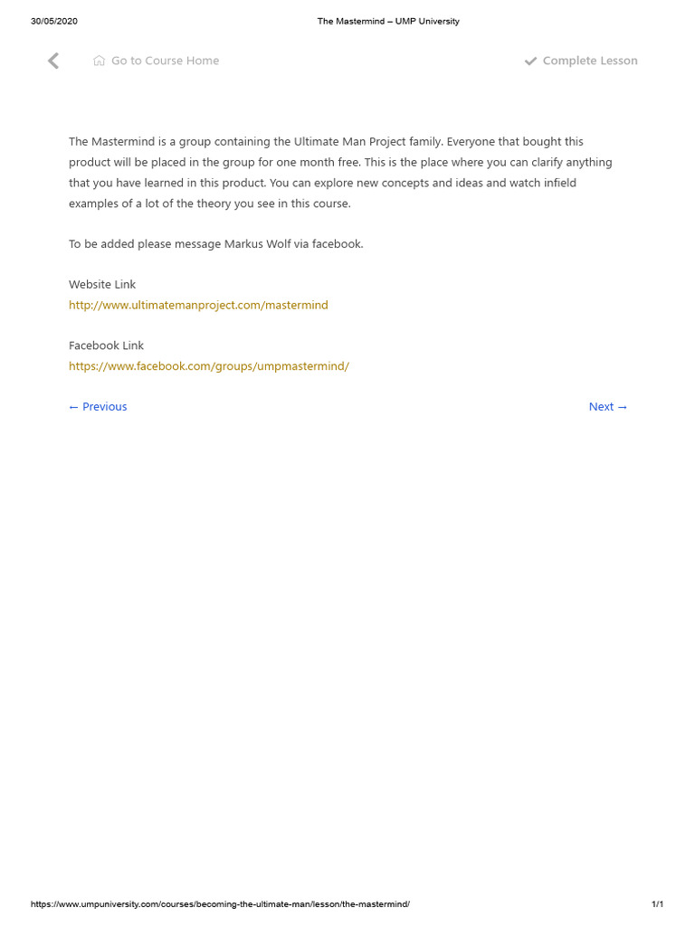 05 - The Mastermind | PDF