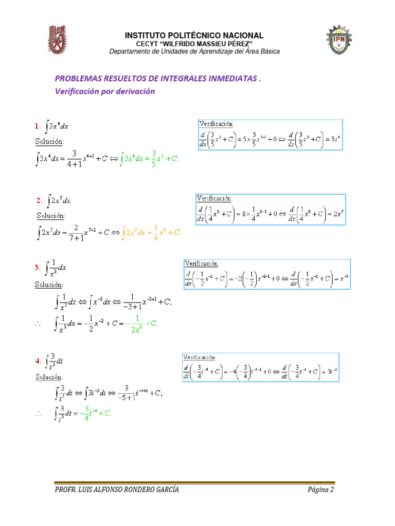 1 20 R Integral Basica | PDF