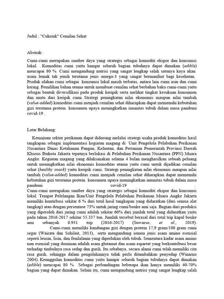 Proposal Abdimas Cukriuk | PDF | Kesehatan Holistik | Teknologi & Rekayasa