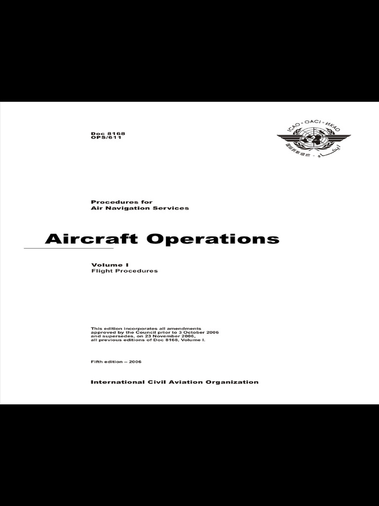 Icao 8168 | PDF