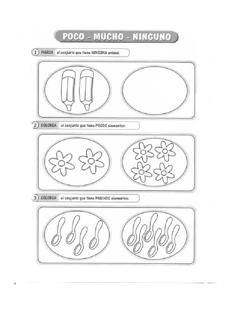 Clase Muchos, Pocos | PDF