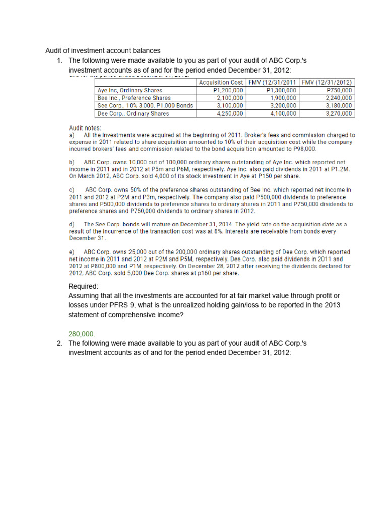 Auditing And Assurance Concepts And Application 2 Download Free Pdf Debits And Credits