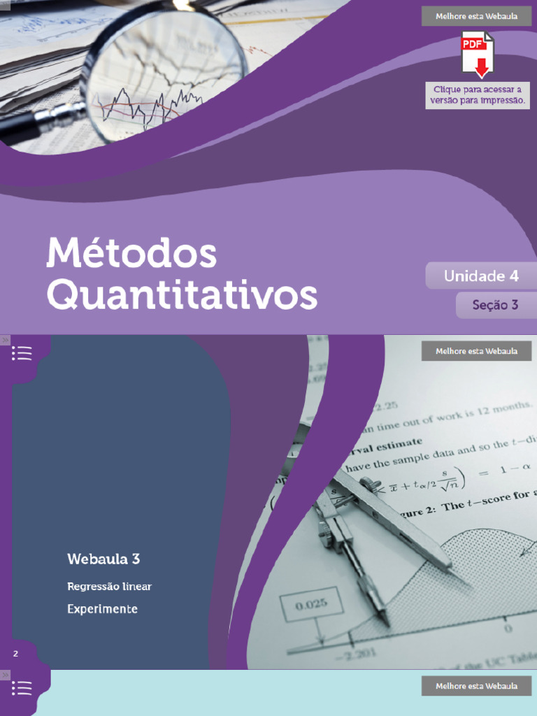 Metodos Quantitativos U4 s3 | PDF