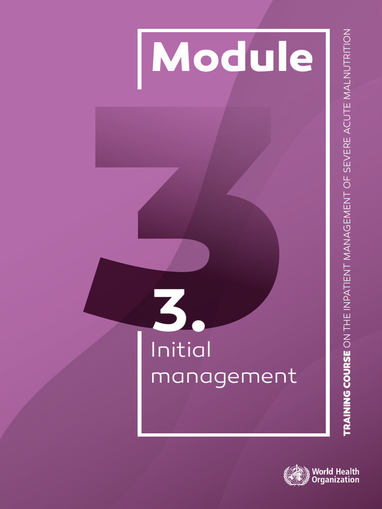 Module 3 | PDF | Malnutrition | Patient