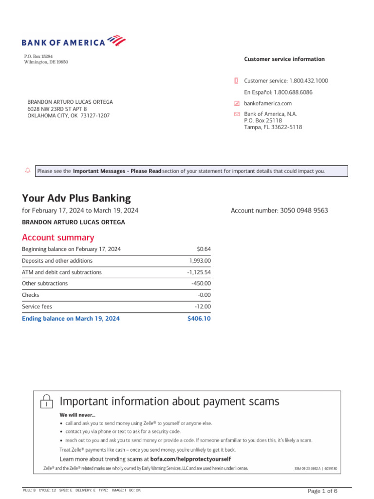Marzo 2024 | PDF | Automated Teller Machine | Deposit Account