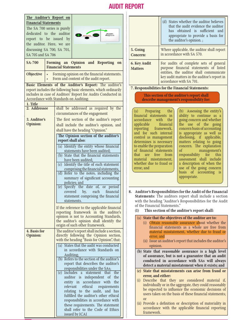 Audit - Audit Report - SM | PDF | Auditor's Report | Financial Audit