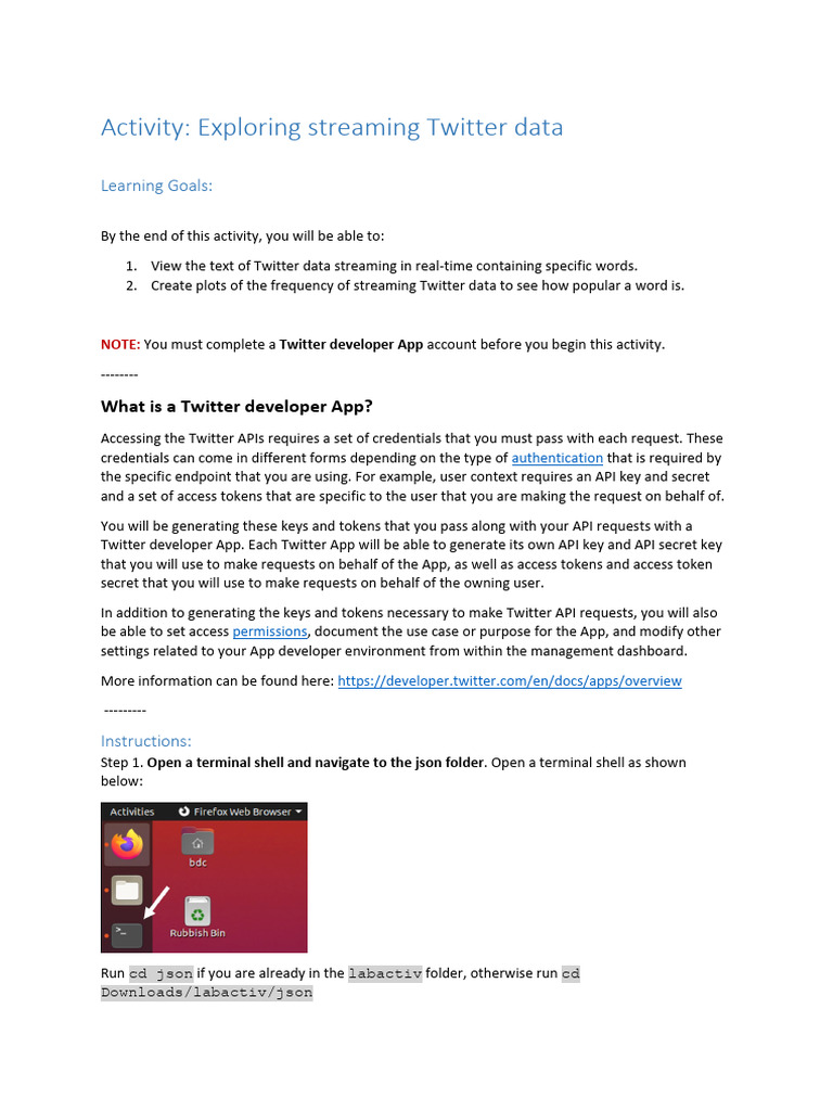 Stream Real Time Twitter Data Analysis Pdf Mobile App Streaming Media